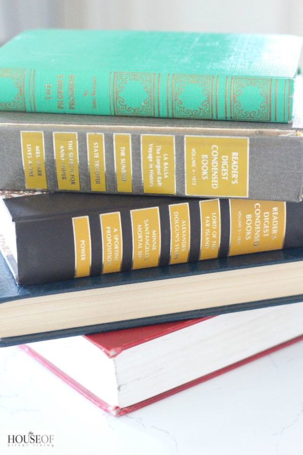 Wrapping Books with Gift Wrap - The House of Silver Lining