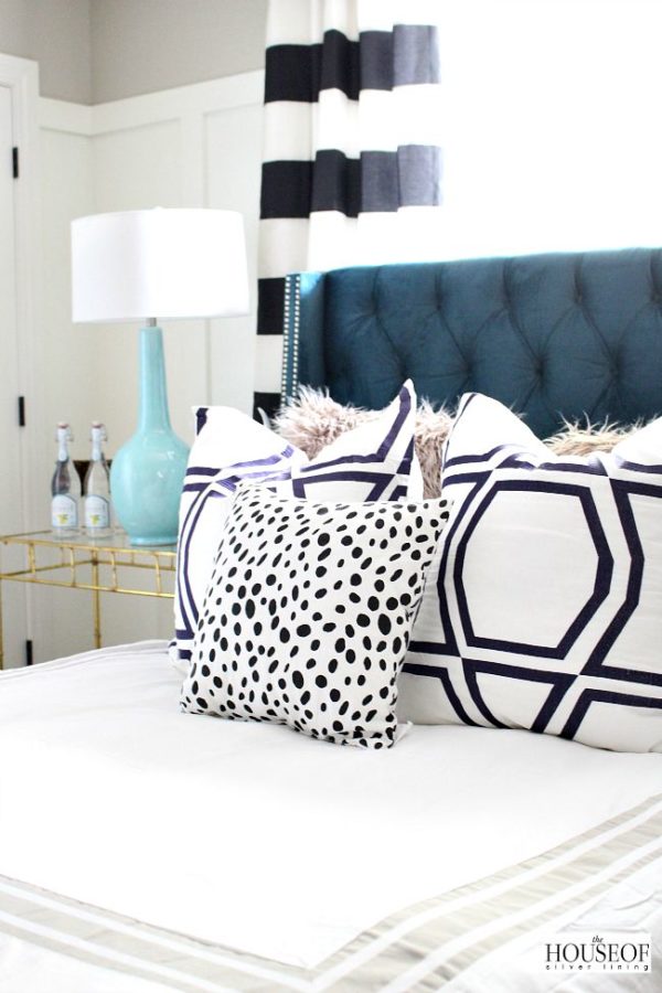 Guest Bedroom Makeover - The House of Silver Lining