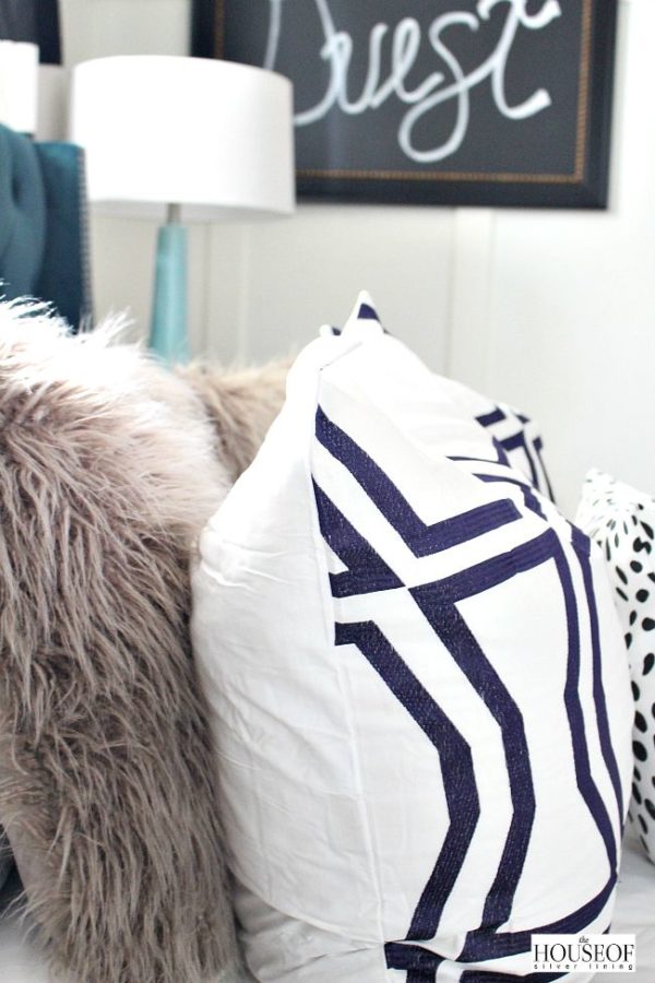 Guest Bedroom Makeover - The House of Silver Lining