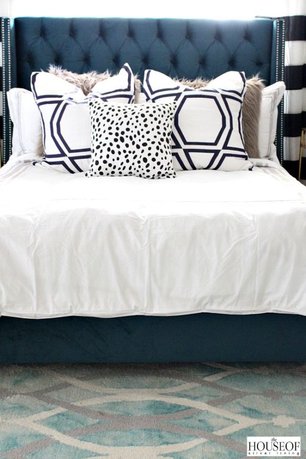 Guest Bedroom Makeover - The House of Silver Lining