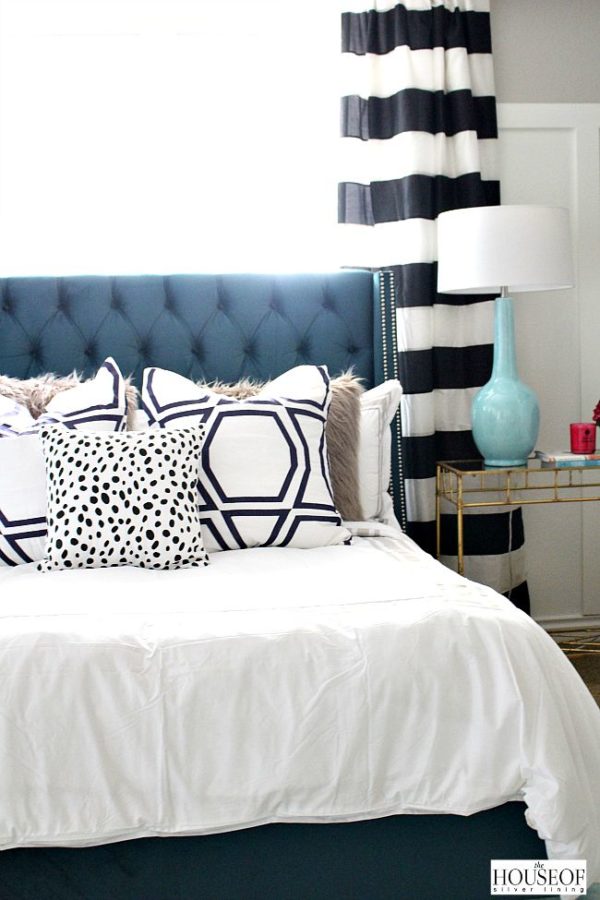 Guest Bedroom Makeover - The House of Silver Lining