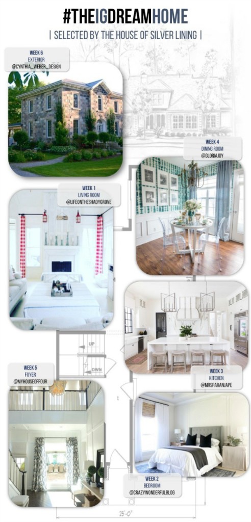 The IG Dream Home Instagram Challenge - The House of Silver Lining
