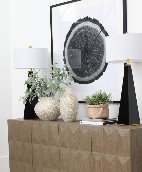 Modern Organic Front Entry Foyer - The House of Silver Lining