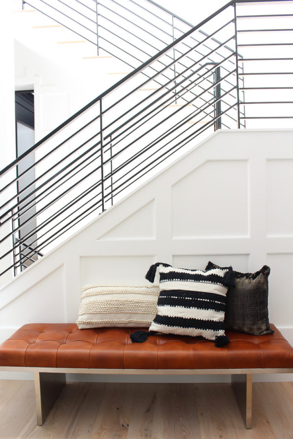 Modern Organic Front Entry Foyer - The House of Silver Lining
