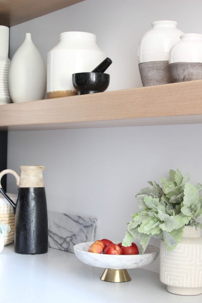Butler's Pantry Open Shelf Styling: 3 Simple Tips To An Organic Styling ... Butler's Pantry Open Shelf Styling: 3 Simple Tips To An Organic Styling ...